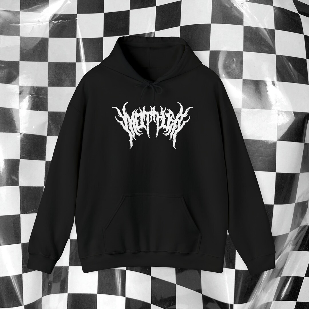 Metal Mother Hoodie, Goth Mom, Hardcore Mom, Death Metal, Gift for Mom ...