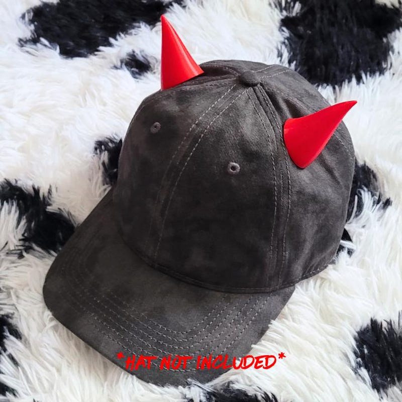 Hat With Horns - Etsy
