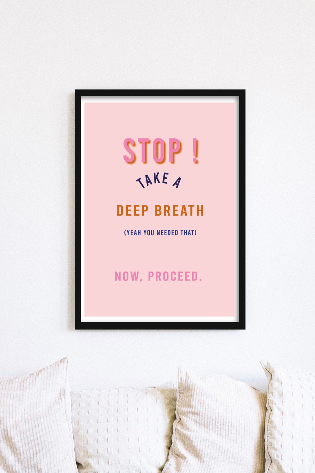 Take A Breath Print - Etsy