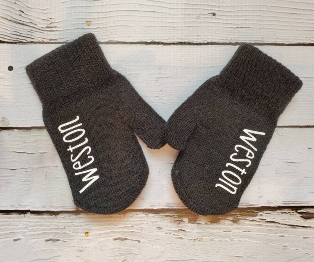 Personalized Toddler Mitten,personalized,toddler Mittens,winter Mittens ...