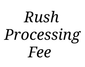 1 Hour Rush Processing for Custom SVG Conversion - Etsy