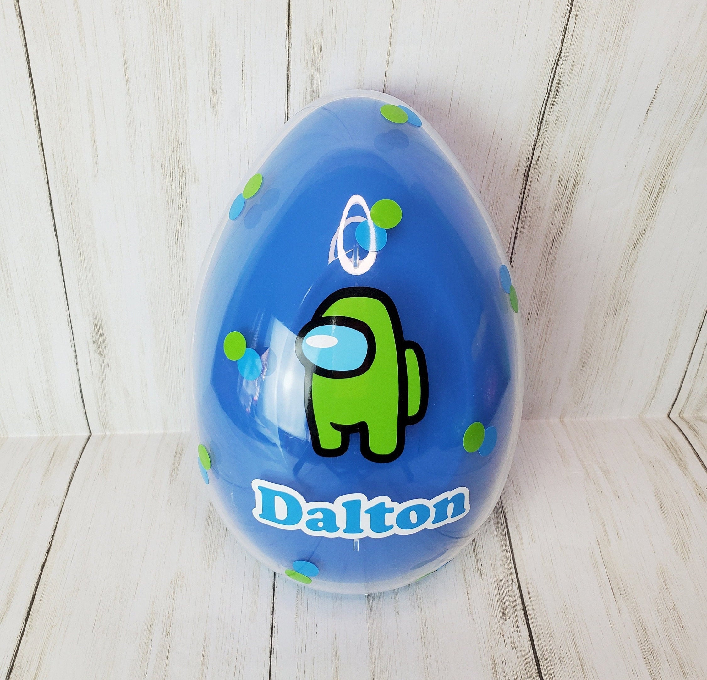 Personalized Easter Egg,among Us Easter,personalized,easter Gift,jumbo ...