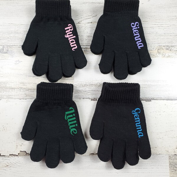 Personalized Gloves - Etsy