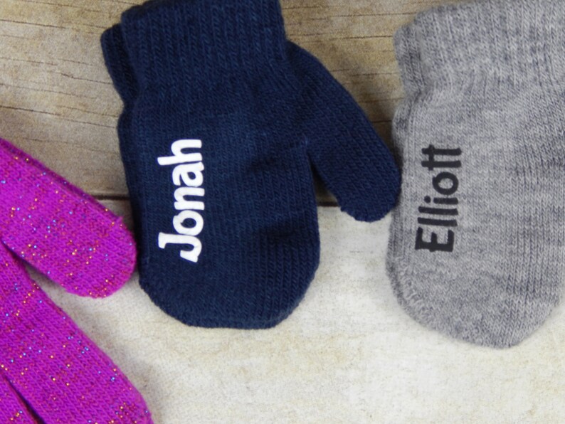 Personalized Toddler Mitten,personalized,toddler Mittens,winter Mittens ...
