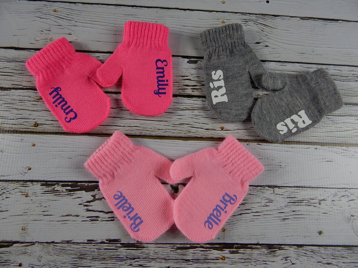 Personalized Toddler Mitten,personalized,toddler Mittens,winter Mittens ...