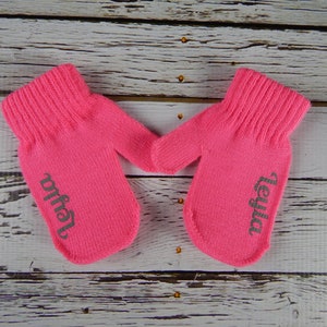 Personalized Toddler Mitten,personalized,toddler Mittens,winter Mittens ...