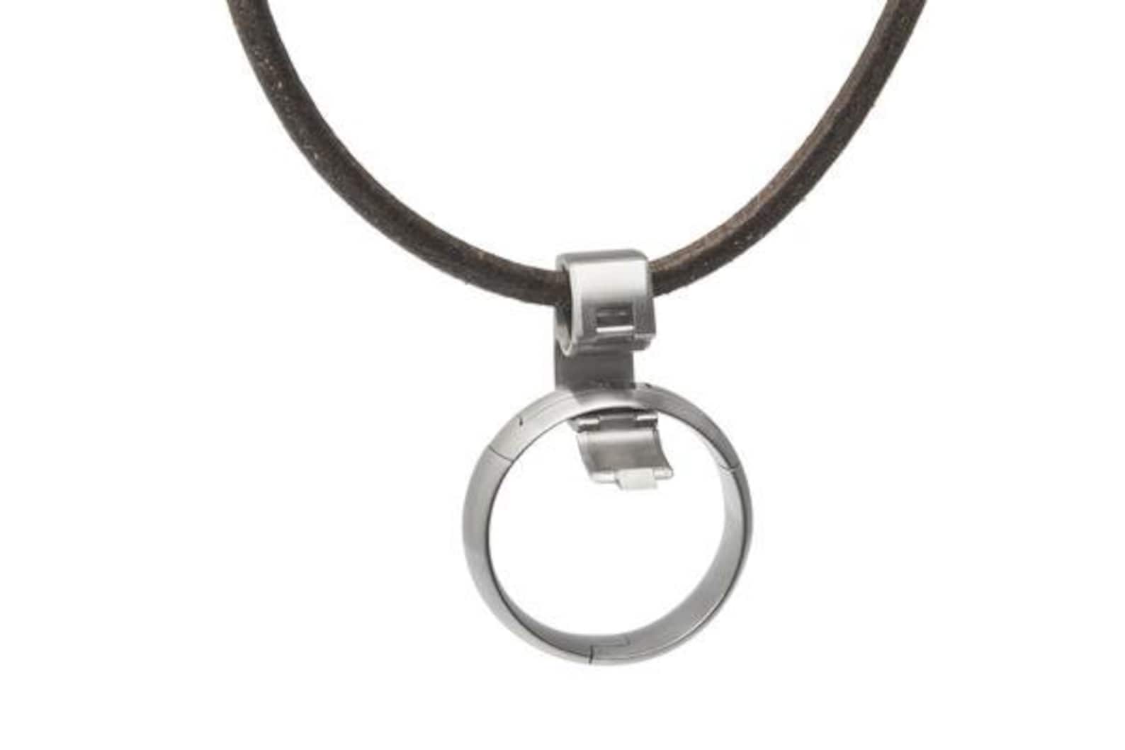 Ring Clip Pendant - Etsy