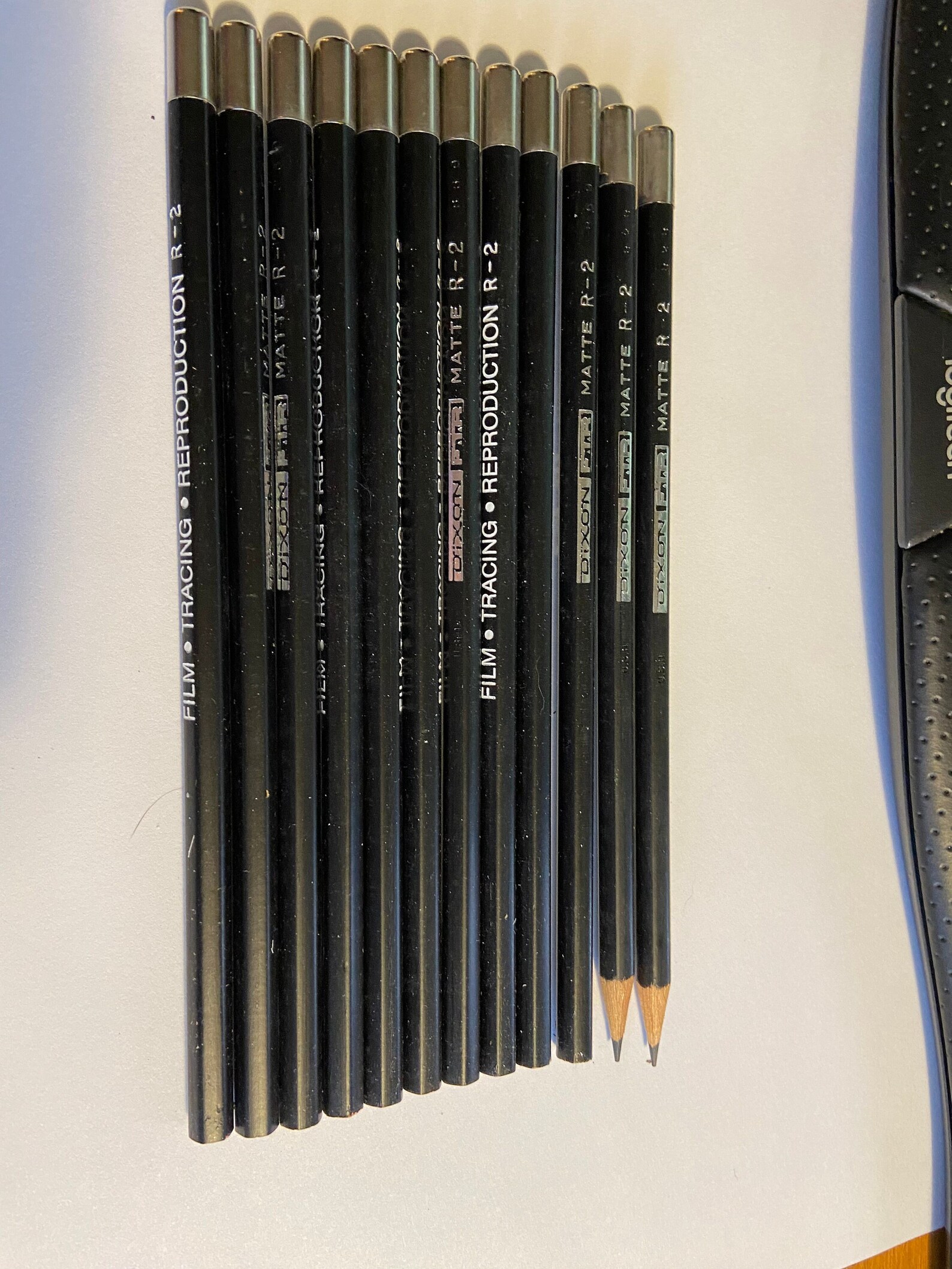Vintage Dixon#7300 Matte R2 FTR Film, Tracing, Reproduction Pencils ...