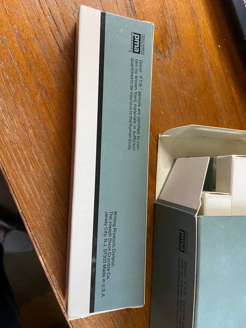 Vintage Dixon#7300 Matte R3 FTR Film, Tracing, Reproduction Pencils ...