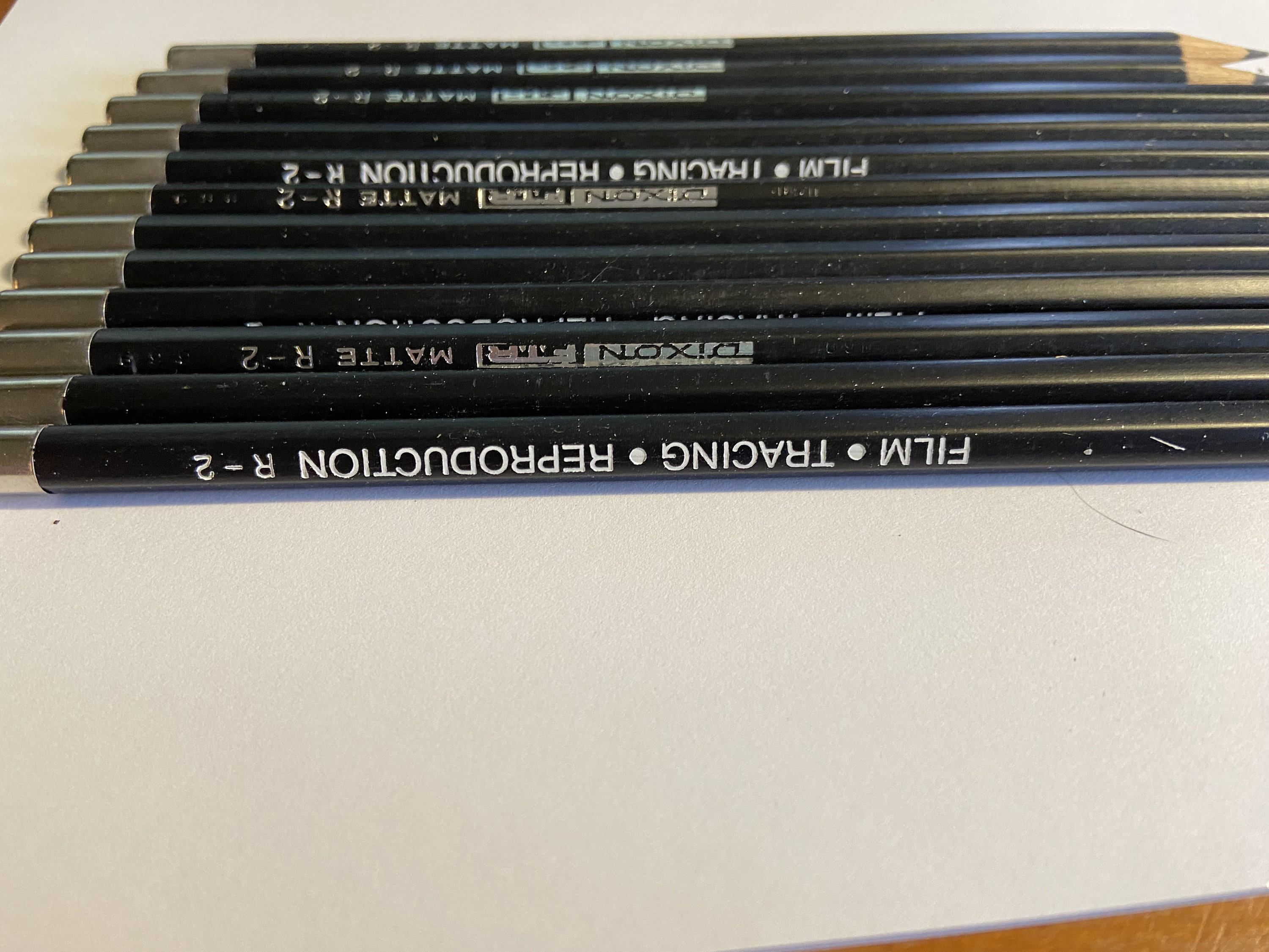 Vintage Dixon#7300 Matte R2 FTR Film, Tracing, Reproduction Pencils ...