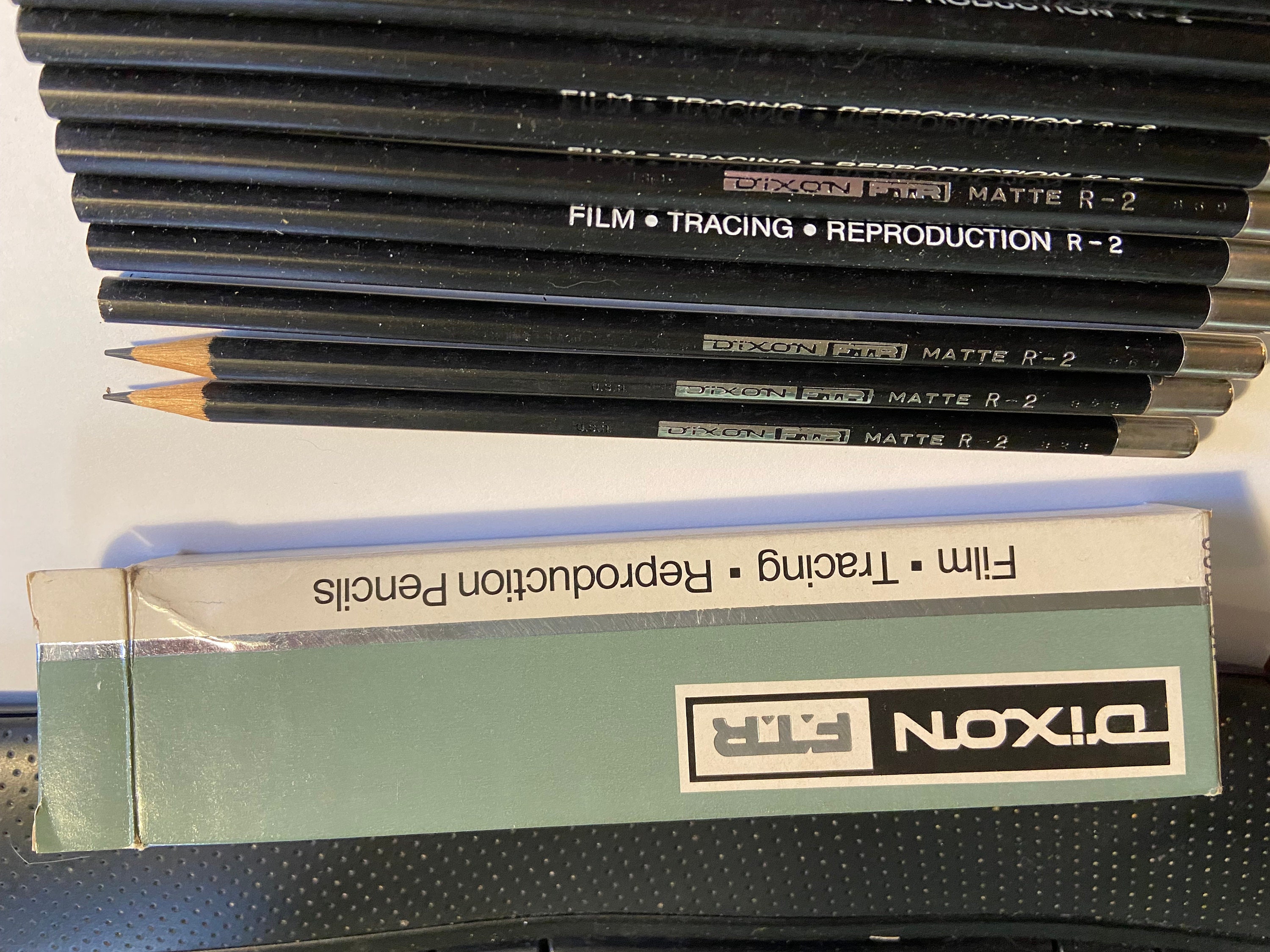 Vintage Dixon#7300 Matte R2 FTR Film, Tracing, Reproduction Pencils ...