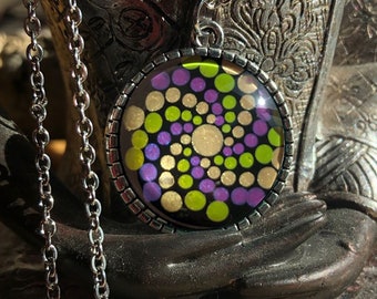 Mandala pendant | Etsy