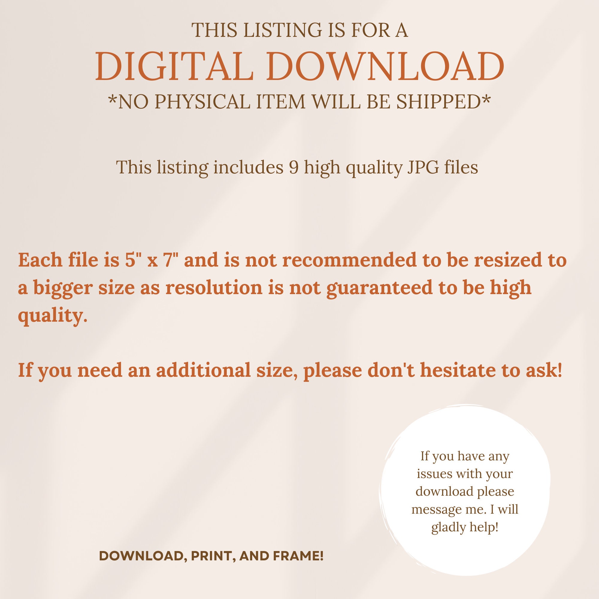 Set of 9 Prints Digital Download, Bible Verse Wall Art, Christian Wall ...
