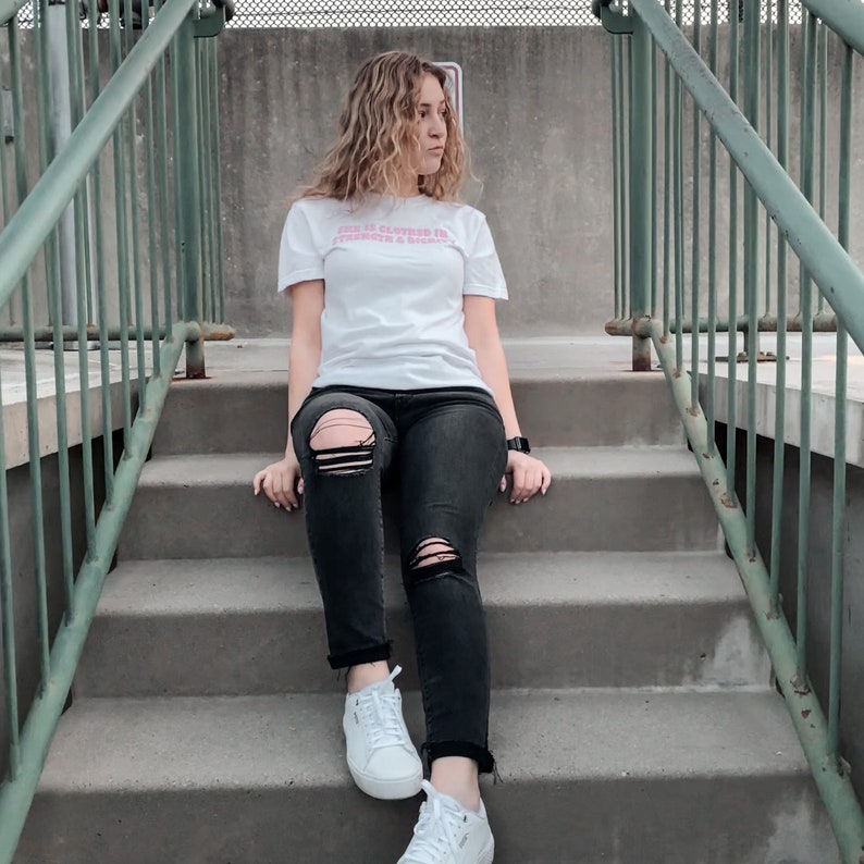 She is Clothed in Strength & Dignity Shirt Faith Based Women | Etsy