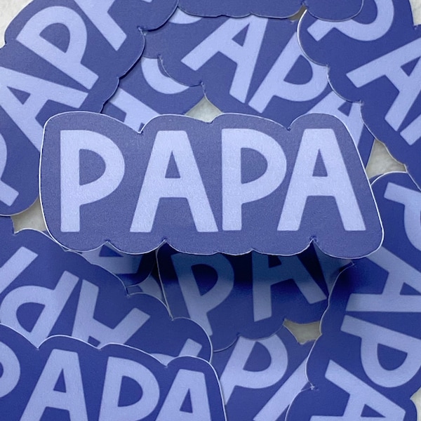 Papa Bear Sticker - Etsy