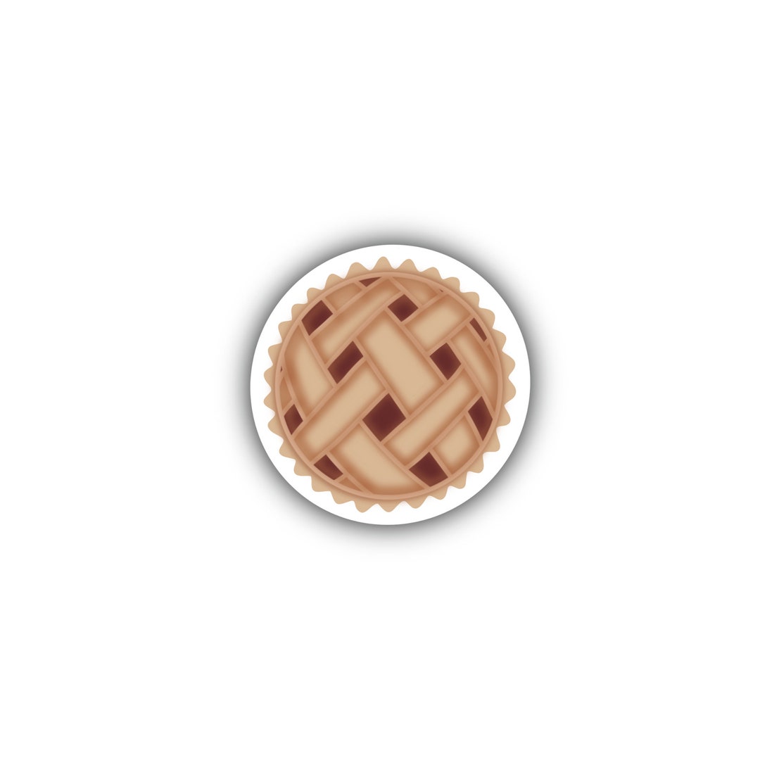 Cherry Pie Sticker, Food Stickers, Dessert Stickers, Laptop Stickers ...