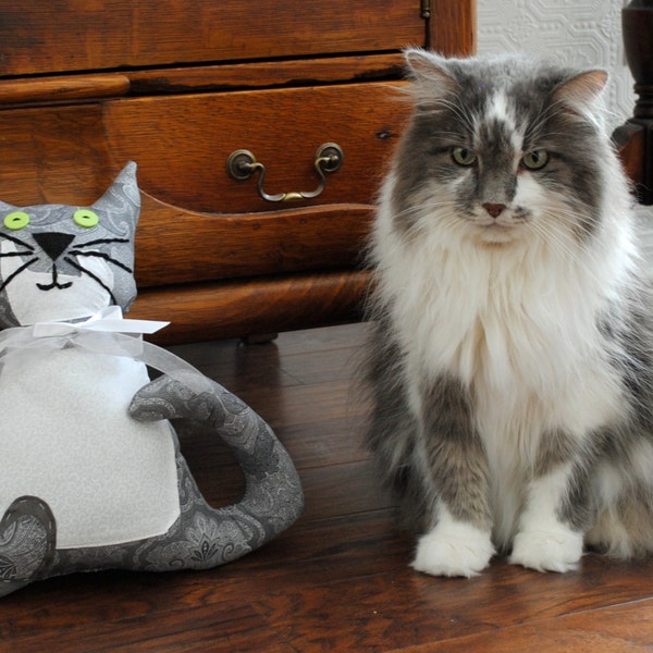 Stuffed Cats Pillow - Etsy