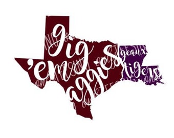 House Divided Texas | Etsy