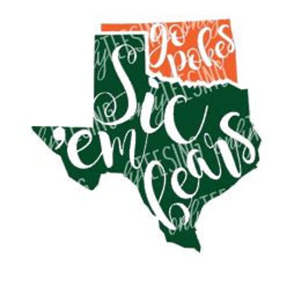 Sic Em - Etsy