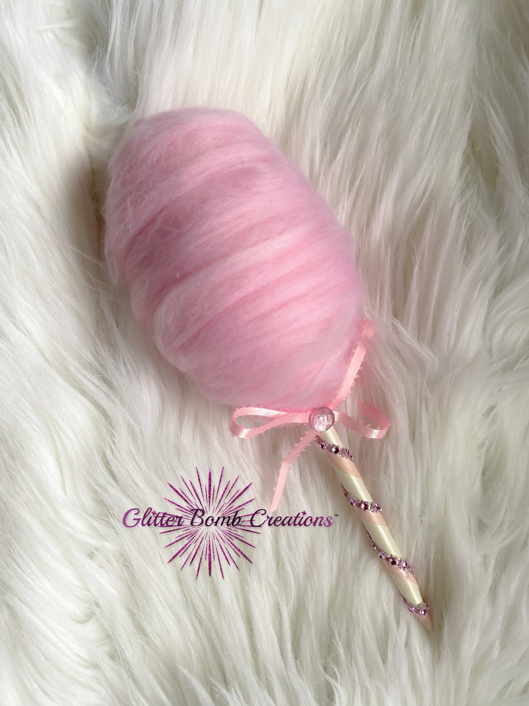 Pink Faux Cotton Candy / Fake Cotton Candy Costume/ Faux Candy ...