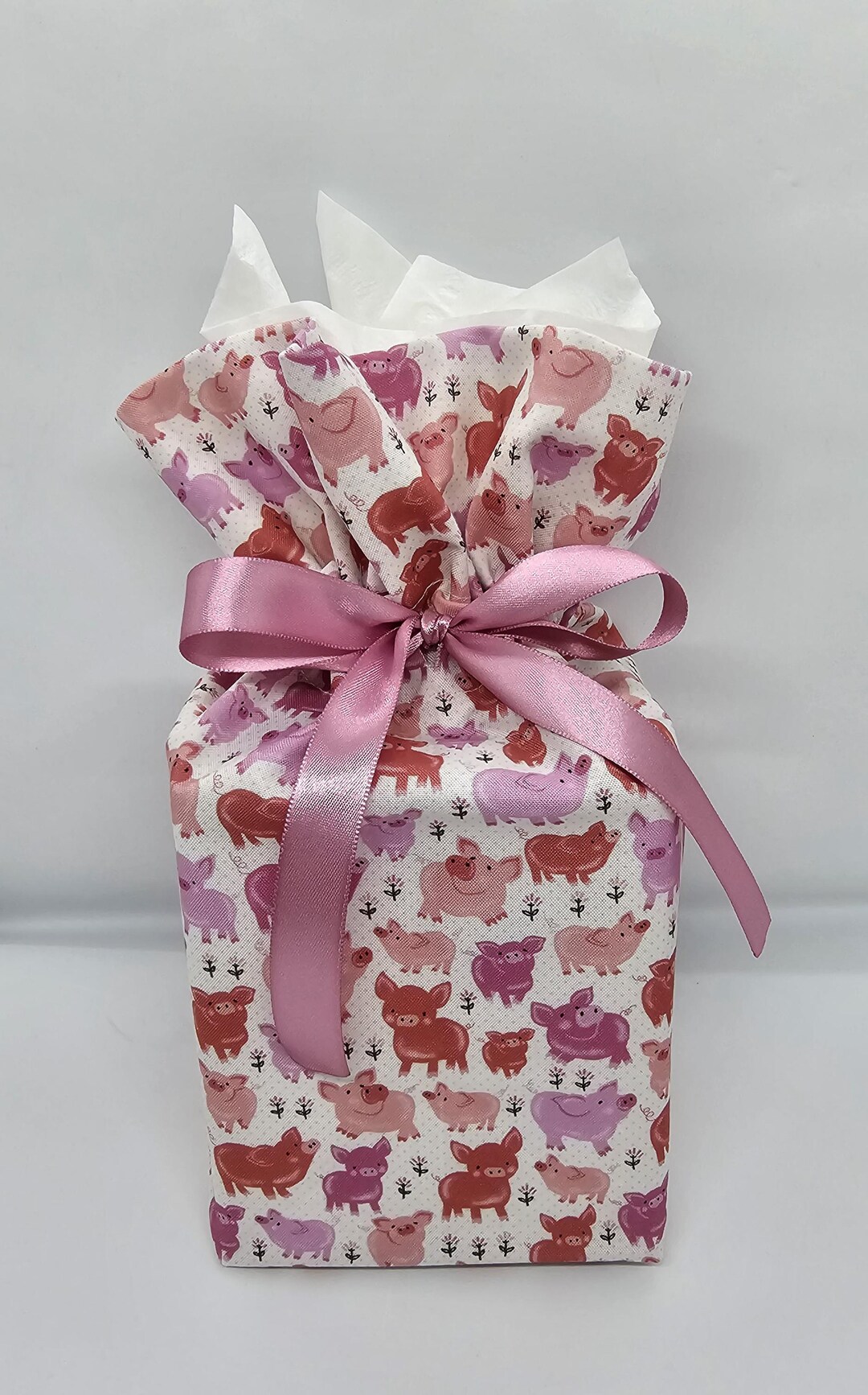 Fabric Tissue Box Cover, Tissue Box Topper, Handmade, Kitchen Decor ...