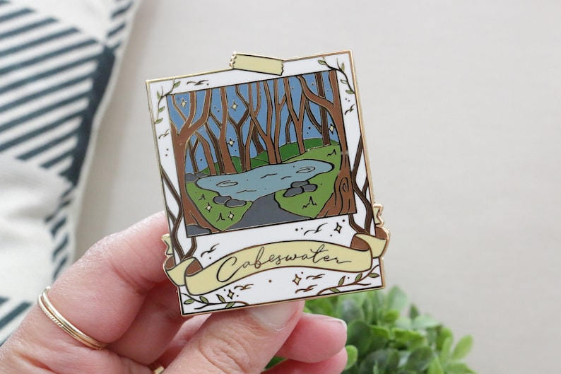 Cabeswater Enamel Pin - Instant Photo Series - Etsy