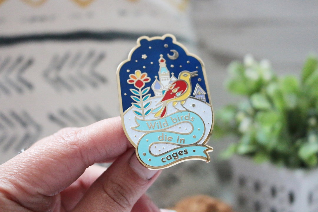 Winternight Enamel Pin - Etsy