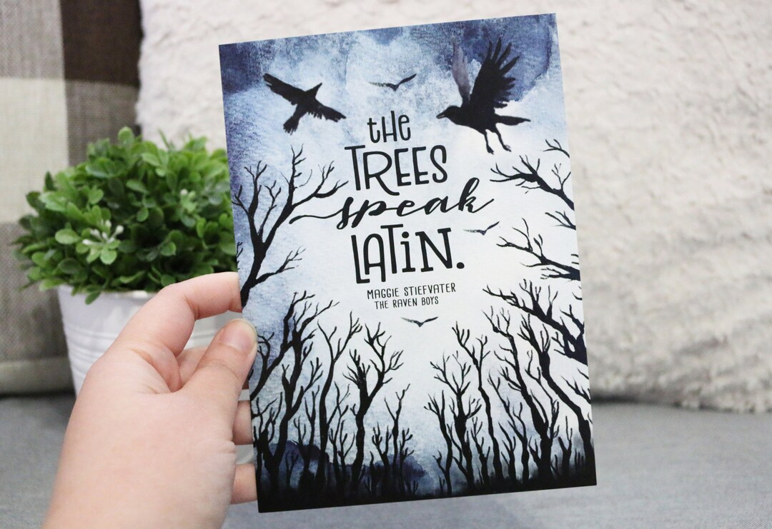 The Trees Speak (raven Boys) - 5x7 Art Print - Etsy