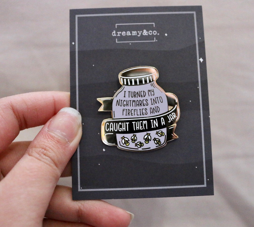 Nightmares (strange the Dreamer) - Enamel Pin - Etsy