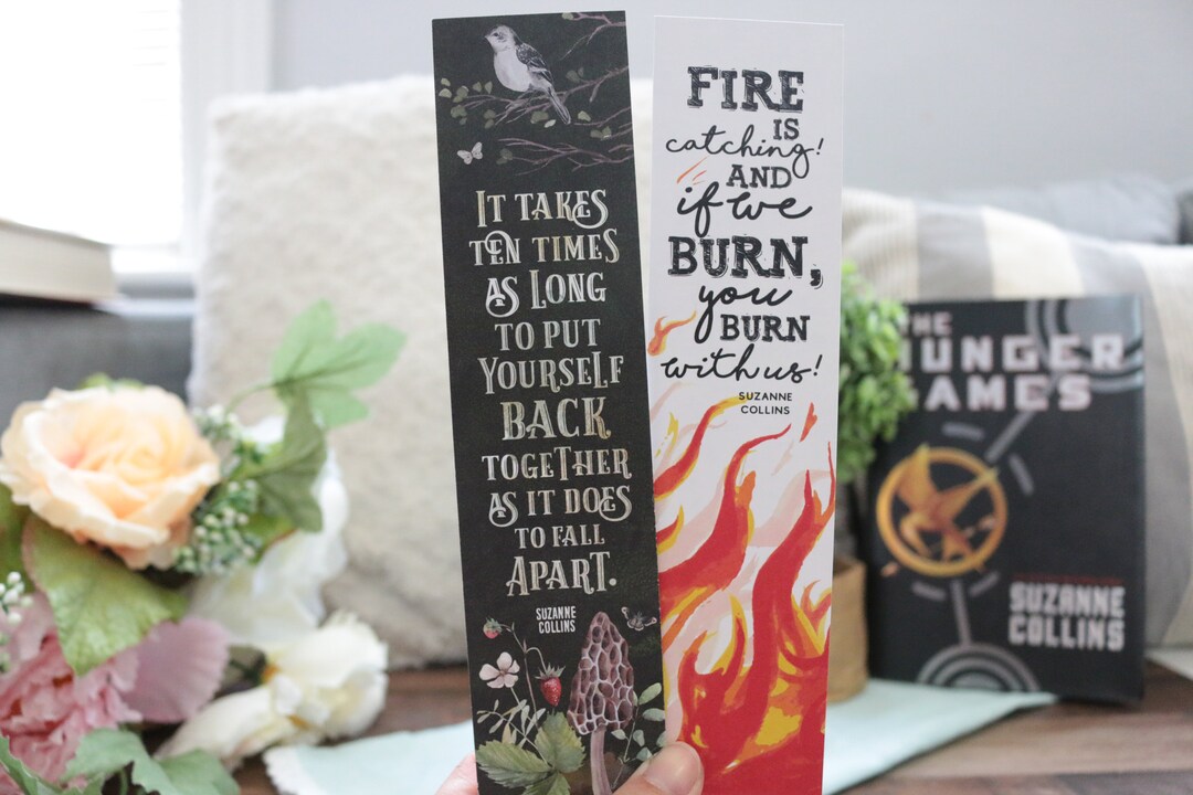 Dystopian Games Double-sided Sturdy Bookmark - Soft Touch Finish - Etsy