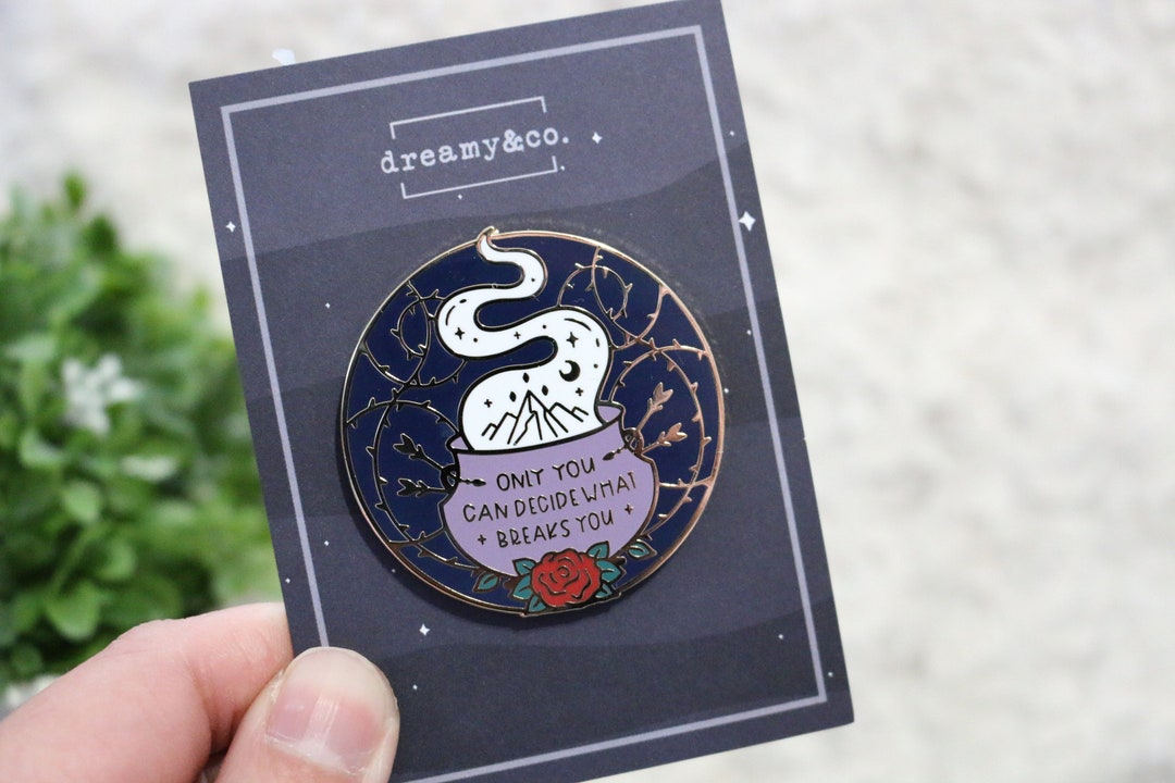 Only You Can Decide Enamel Pin - Etsy