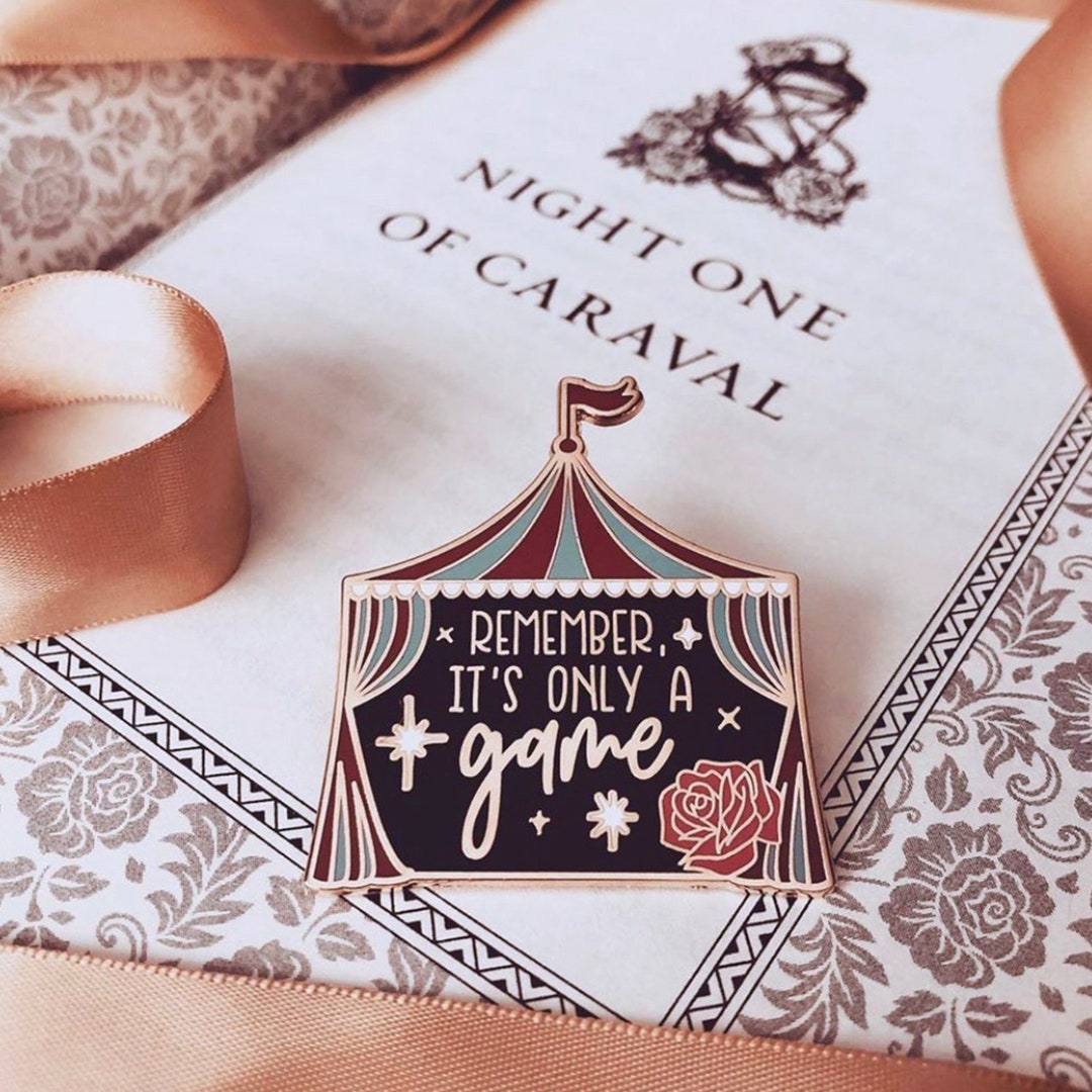 Remember It's Only A Game Enamel Pin - Caraval - Etsy