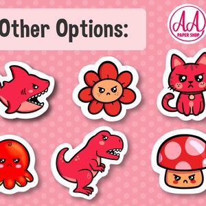 Period Tracking Stickers, Shark Week Stickers, Cute Animal Calendar ...