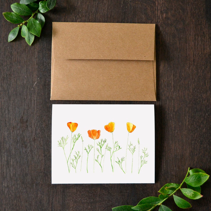 California Greeting Cards - Etsy