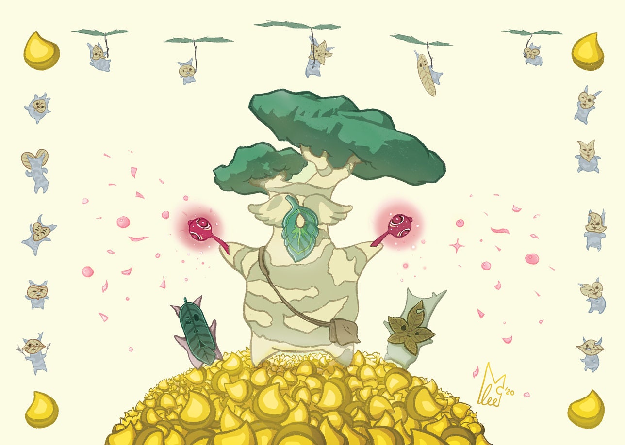 The Legend of Zelda Breath of the Wild Hetsu and the | Etsy UK