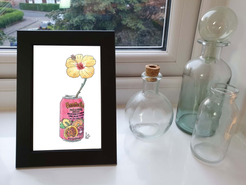 Hawaii Yellow Hibiscus in Hawaiian Sun POG 111 Framed - Etsy