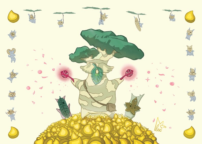 The Legend of Zelda Breath of the Wild Hetsu and the - Etsy