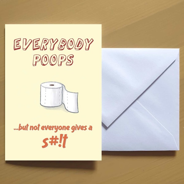 Everybody Poops - Etsy