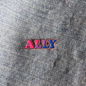 Ally - Enamel Pin - Etsy