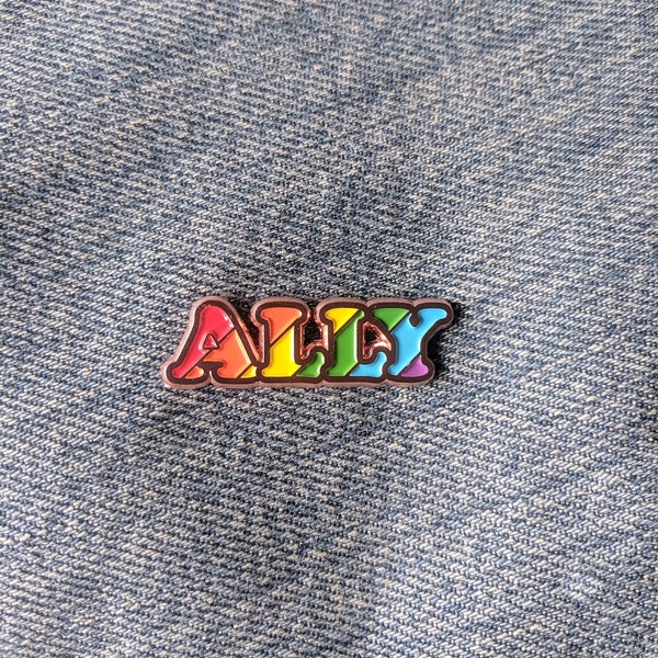 Lgbt Ally Pin - Etsy