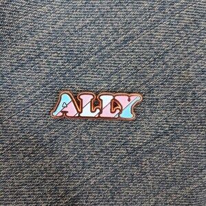 Ally - Enamel Pin - Etsy
