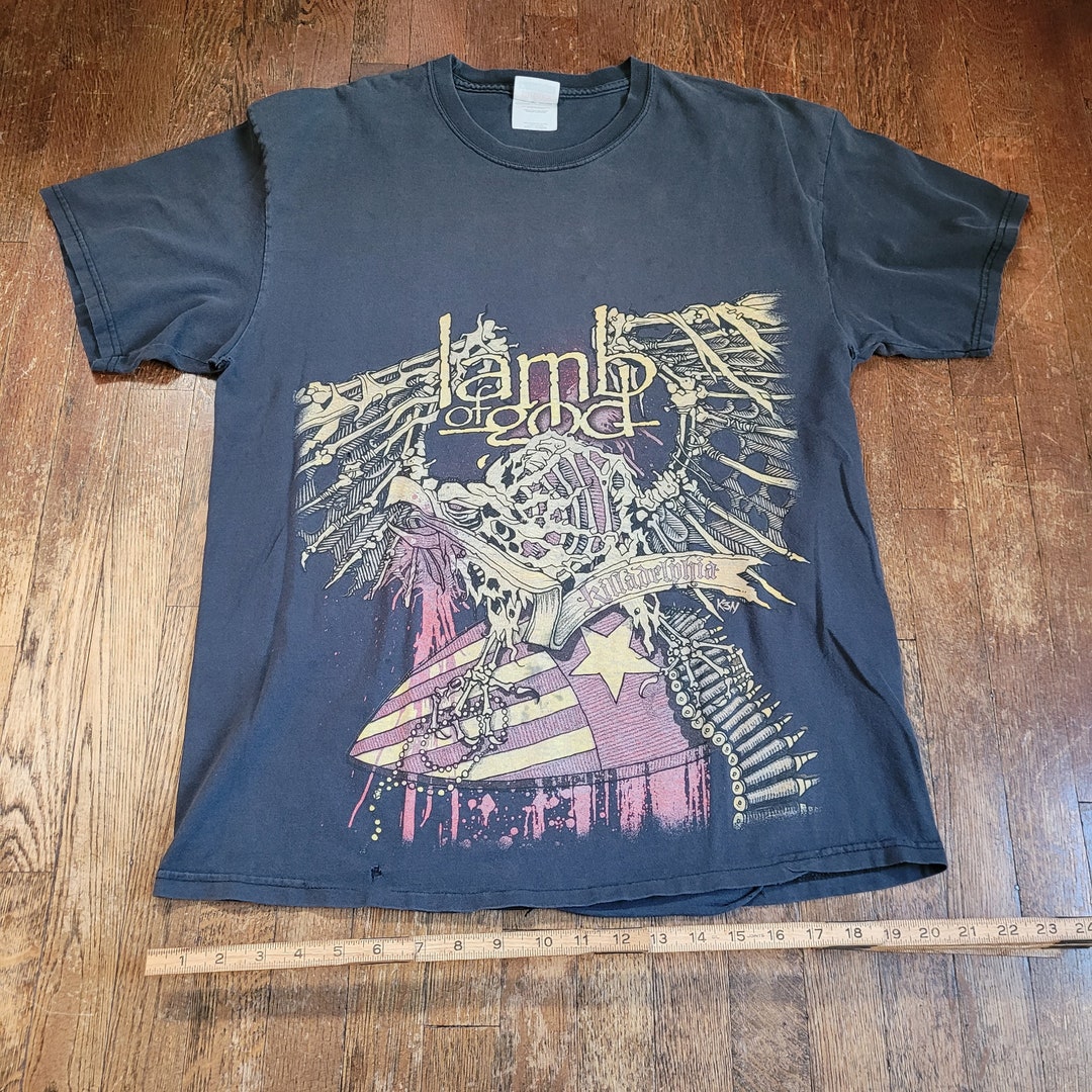 Vintage 2004 LAMB of GOD Killadelphia SHIRT With K3N Art Size Large - Etsy