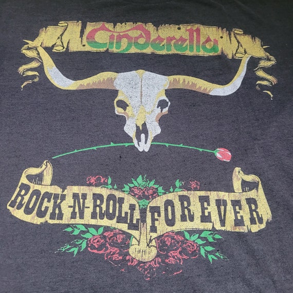 VINTAGE 1988-89 CINDERELLA Long Cold Winter Tour SHIR… - Gem VINTAGE 1988-89 CINDERELLA Long Cold Winter Tour SHIR… - Gem
