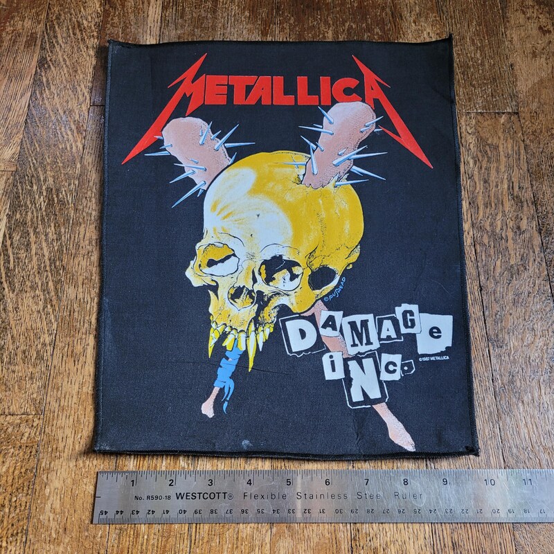 Metallica Patches - Etsy