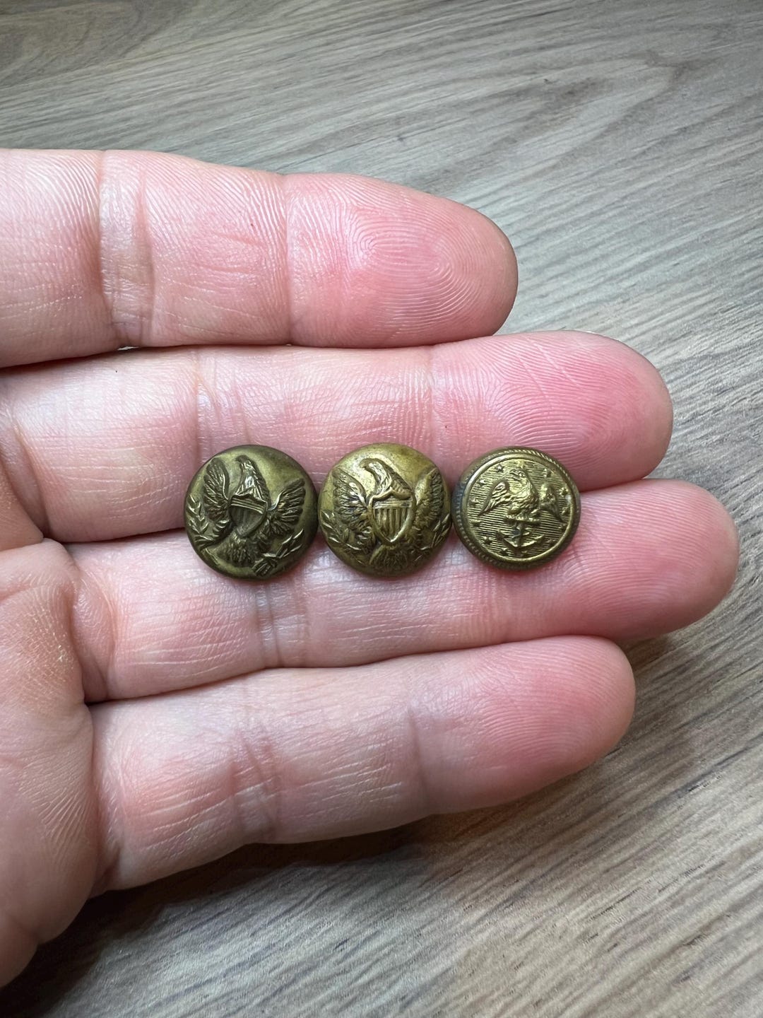 Union Civil War Eagle General Service and Navy Cuff Buttons - Etsy