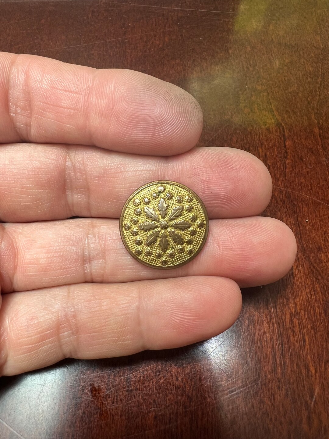 1840's Pre Civil War 1-piece Scovill's Flower Coat Button - Etsy