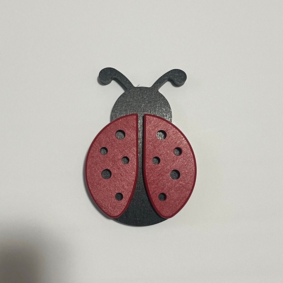 Poly Lady Bug Outdoor Decor Fence Decor Durable Bright - Etsy