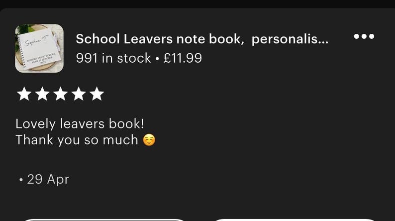 School Leavers Note Book, Personalised Leavers Signing Book, Year 11 ...