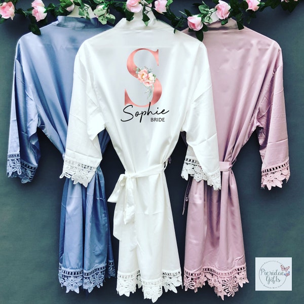 Satin Robe - Etsy UK