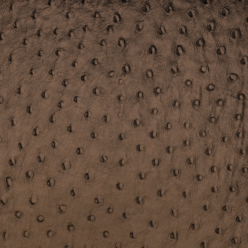 Ostrich - Vegan Faux Ostrich Print Vinyl Upholstery Fabric by the Yard ...